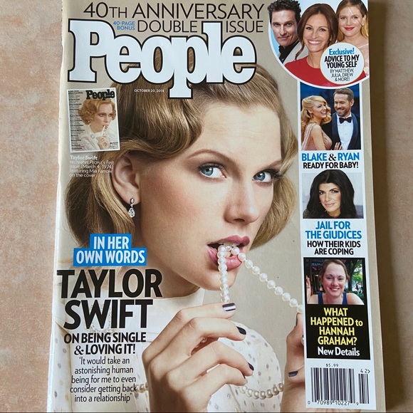 Taylor Swift No Makeup People Magazine